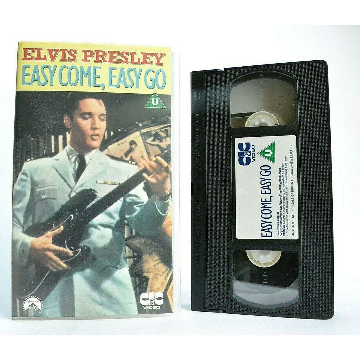 Elvis Presley Easy Come,Easy Go (1967) [VHS]