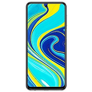 Xiaomi Redmi Note 9S (64GB , 4GB) 6.67"Dual SIM GSM Unlocked 4G LTE (T-Mobile, AT&T, Metro, Cricket) International Model (Glacier White, 64GB + 64GB SD + Case Bundle)