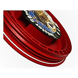 Twister Seal Lids (6 Pack) - Easy Access Bucket Lids (Will fit Most Buckets 3.5-7 gal) (Black)