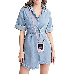 protective filp case Galaxy Z Flip 5 Wallet Case with Card Holder, Compatible Samsung Galaxy Z Flip 5 Case, Galaxy Z Flip 5 Case with Detachable Strap Crossbody Pocket Kickstand for Women nonmetallic