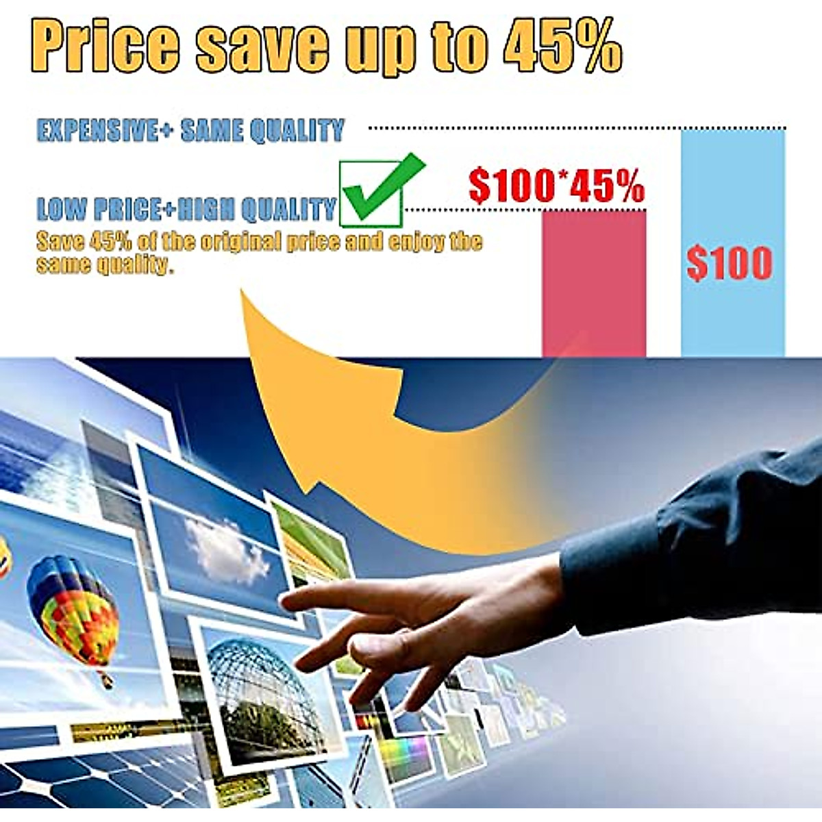 ALUMUINK TN760 TN-760 High Yield Toner Cartridge: Compatible Replacement for Brother TN 760 MFC-L2710DW L2750DW DCP-L2550DW HL-L2370DW Printer(TN7601PK, Up to 3,500 Pages)