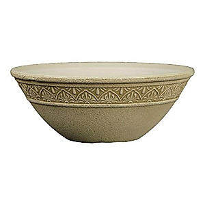Classic Home and Garden Moroccan Bowl planters, 10", Desert