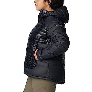 Columbia Women's Labyrinth Loop Hooded Jacket, Black, Medium