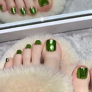 1 Jar Emerald Green Chrome Nail Powder Metallic Magic Mirror Effect Solid Manicure Glitter Pigment Dust for Gel Nails Polish Nail Art Decoration Design with Tool