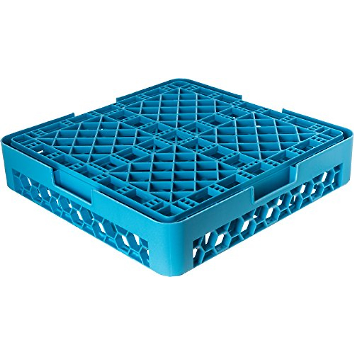 Carlisle FoodService Products RG3614 OptiClean 36 Compartment Glass Rack, 2.94" Compartments, Blue (Pack of 6)