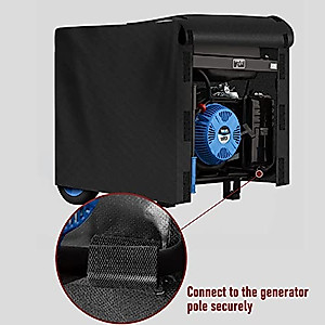 Generator Cover Heavy Duty Waterproof Cover for Generator Outdoor Generator Covers for 3000-5000 Watt Generators (38 x 28 x 30)