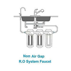 Apaix Drinking Water Faucet Oil Rubbed Bronze, Kitchen Water Purifier Faucet for Non-Air Gap Reverse Osmosis Water Filter System