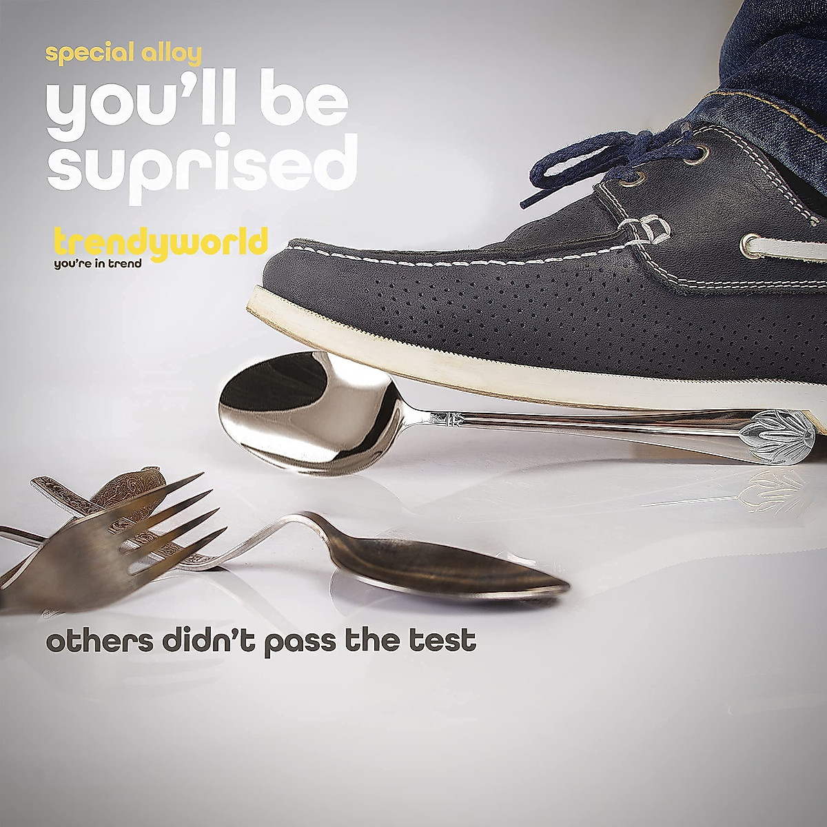 24-Piece Silverware Flatware Cutlery Set, Stainless Steel Utensils Service for 6, Knife/Fork/Spoon, Mirror Polished