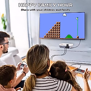 Retro Game Console, Video Game Console with Built-in Games Plug & Play Game System Classic Edition