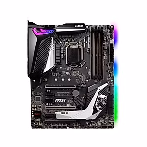 MSI MPG Z390 Gaming PRO Carbon LGA1151 (Intel 8th and 9th Gen) M.2 USB 3.1 Gen 2 DDR4 HDMI DP SLI CFX ATX Z390 Gaming Motherboard