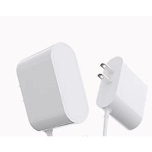 ZELNF 15W Alexa Dot Power Cord Replacement for Dot 3rd Generation,Dot 4th(3.9'')/Kids Edition,TV Cube,Show 5 1st Gen / 2nd Gen, Dot with Clock,DC 15W Charger Adapter with 5ft Cable