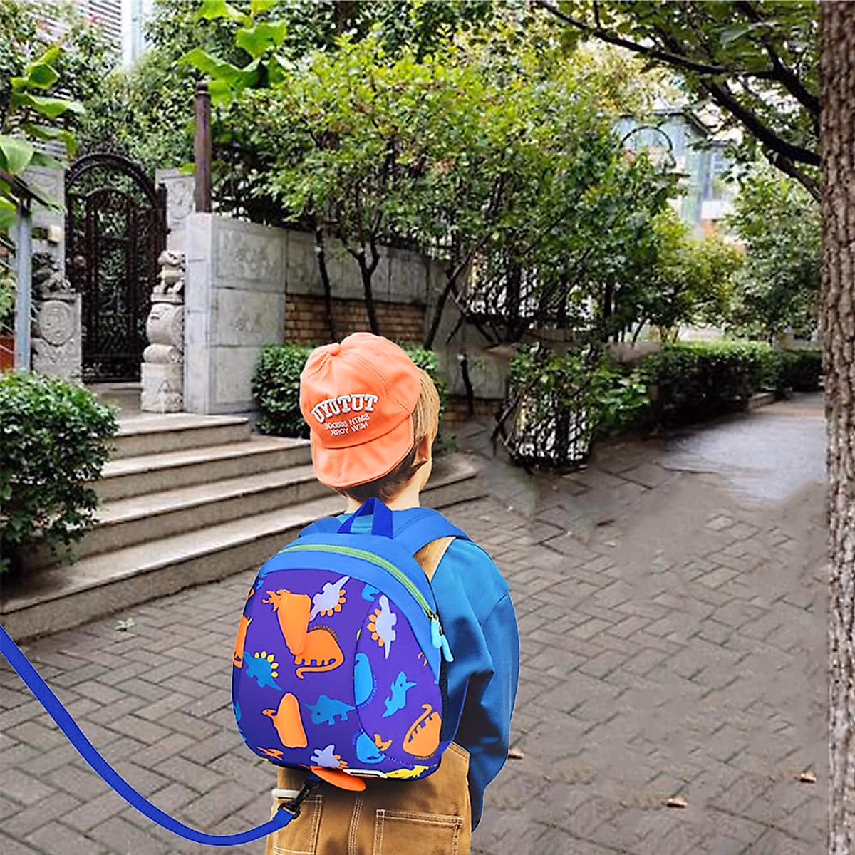 Samloong Backpack Leash for Toddlers, Kids Children Nursery Preschool Anti Lost Safety Toddler Leash with Harness Backpacks