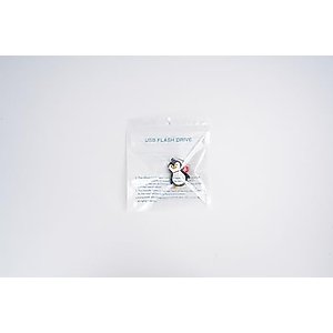 USB Flash Drive 64GB Cute Penguin Model USB Drive Thumb Drives USB 2.0 Memory Stick for External Data Storage