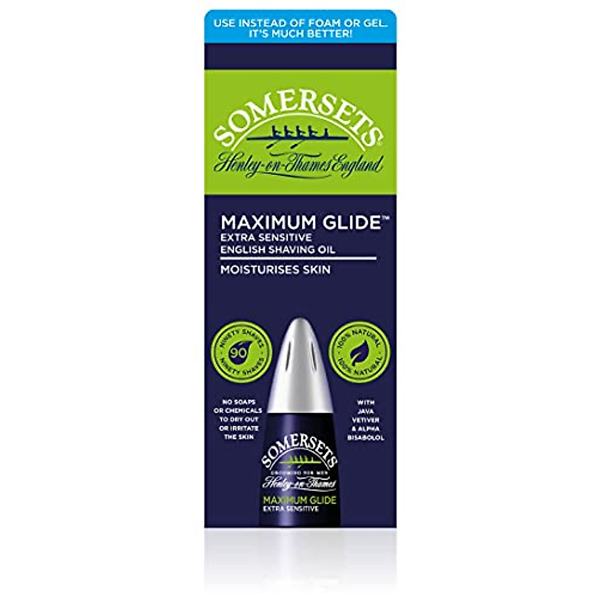 Somersets Extra Sensitive Shaving Oil 15ml