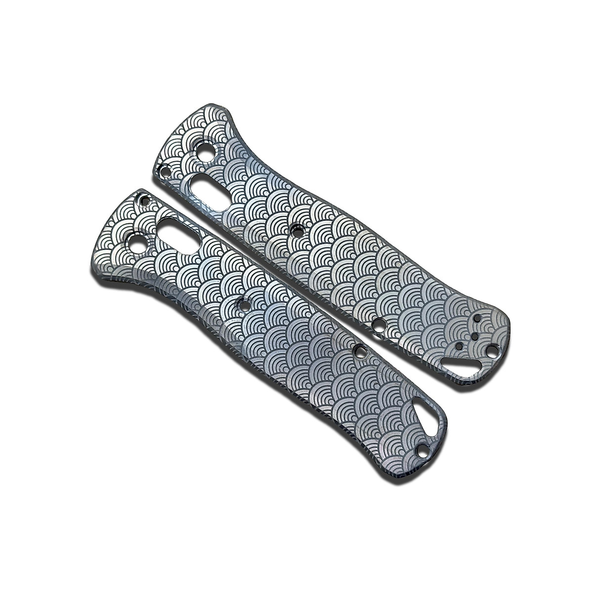 Dark-Ti SEIGAIHA Titanium Scales for Benchmade Bugout 535