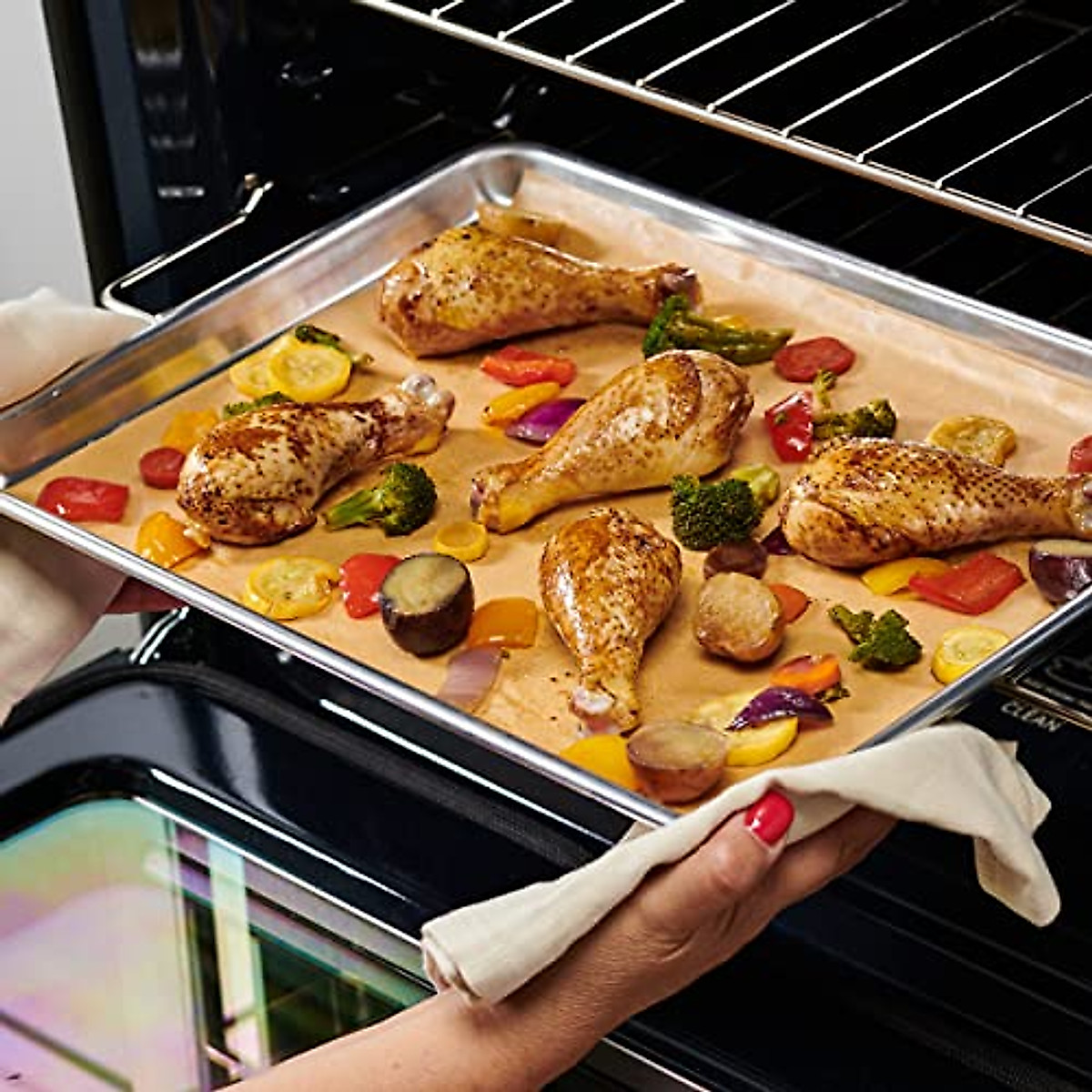 Baking Parchment Paper - Non-Stick Parchment Paper Roll for Baking & Cooking - Kraft (15in. x 200 ft. (Roll))