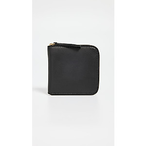 Madewell Women's The Zip Wallet in Leather, True Black, One Size