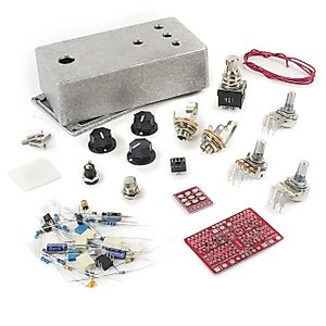 StewMac Screamer Pedal Kit, With Bare Enclosure (#2350)