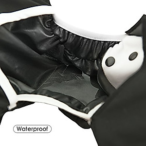 Babygoal Cloth Diaper Covers for Fitted Diapers and Prefolds with Double Gusset,Adjustable Reusable for Baby Boys, 6pcs Covers+One Wet Bag 6DCF02