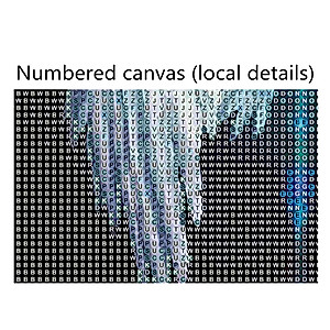 NIHO-JIUMA Feather Wings Diamond Painting Kit, 5D Full Diamond Art Gift for Adult, Home Decoration (30x30cm/12x12 inches)