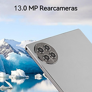 Gugxiom 10.1 Inch Android 11 Tablet, 8GB RAM 128GB ROM,HD Screen, 5G WiFi Dual Band, Kids Content, Smart Switch, 8800mAh (Grey)