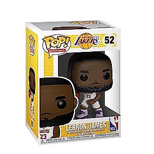 Funko POP NBA: Lakers - Lebron James (White Uniform) 3.75 inches