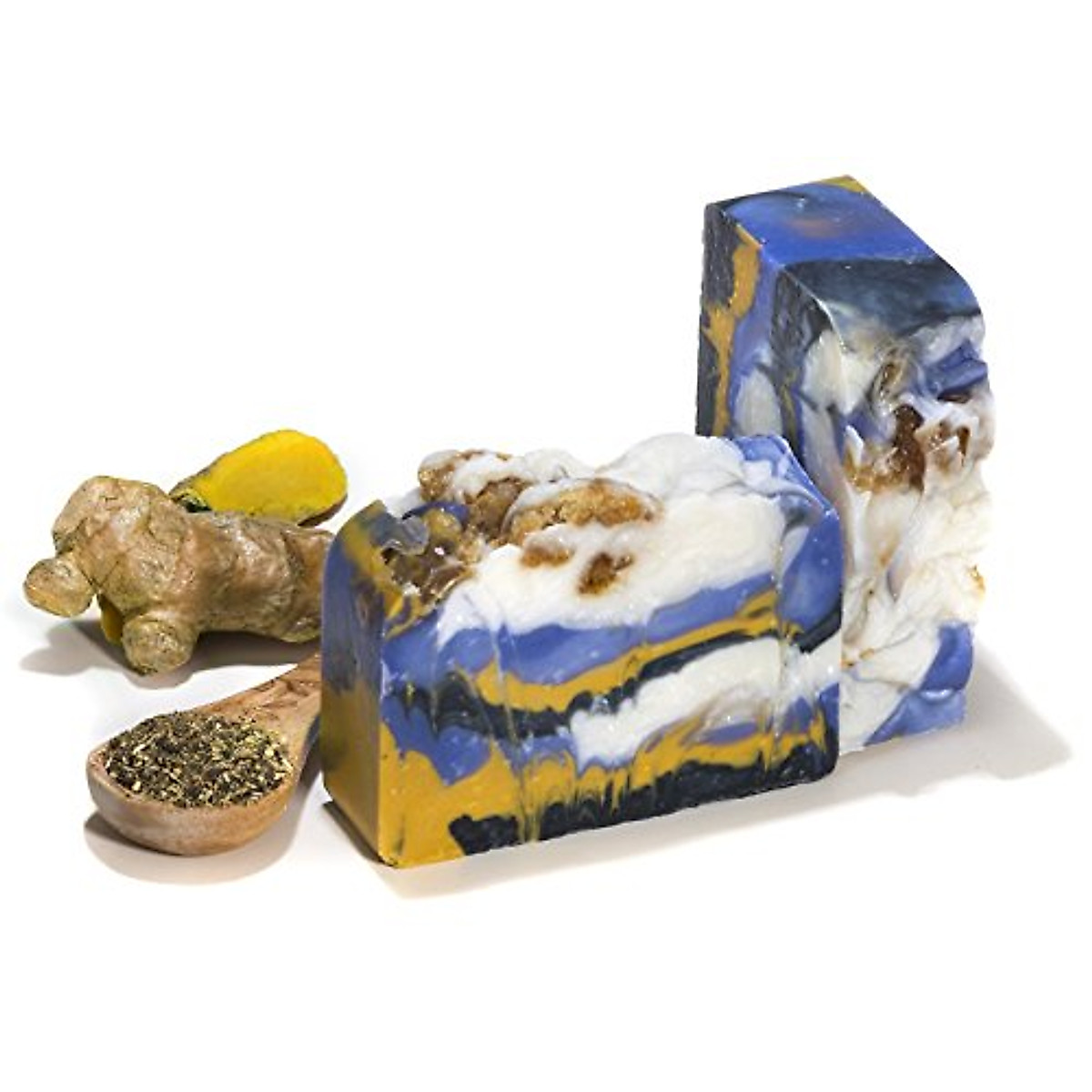 White Tea and Ginger Soap (4Oz) - Handmade Soap Bar with Essential Oils- Organic and All-Natural – by Falls River Soap Company