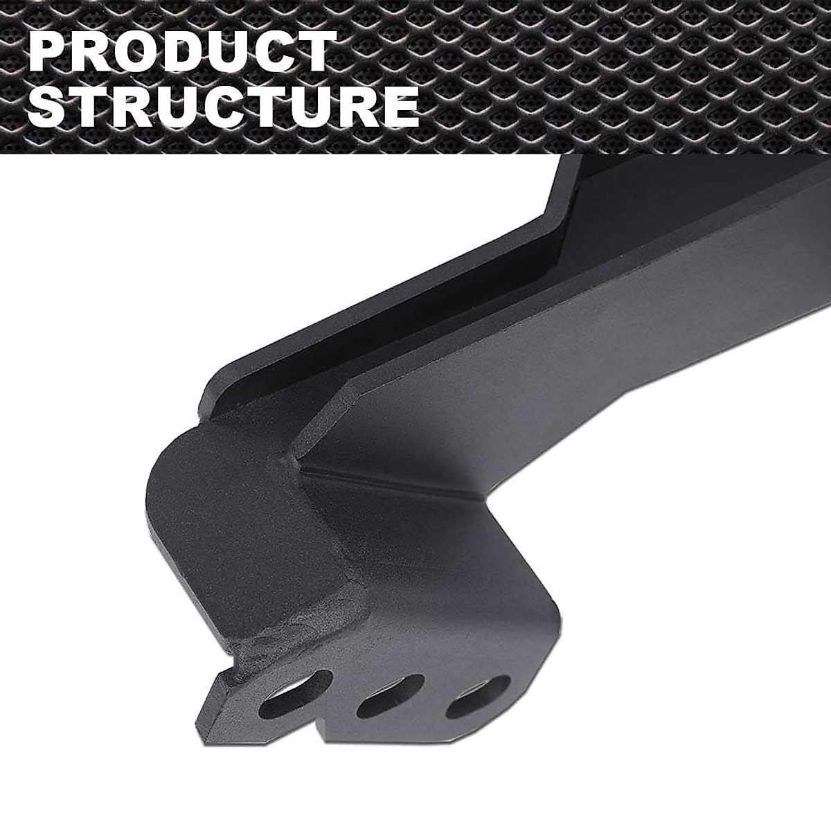 CNNELL Track Bar Drop Bracket Compatible with 2011-2021 Ford F250 F350 4WD 2-3.5" Lift Kit w/screw