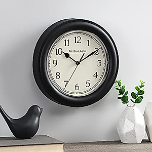 FirsTime & Co. Essential Wall Clock, Small, 8.5 in