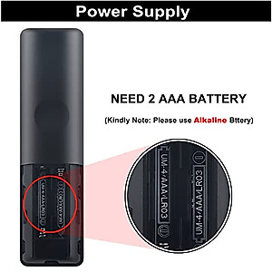 New Replacement Voice Remote Control XRT260 fit for Vizio V-Series Smart TV V756-J03 V756x-J03 V505C-J09 V705-J01 V705x-J03 V705-J03 V755-J04 V435-J01 V505-J01 V505-J09 V555-J01 V585-J01 V706-J03