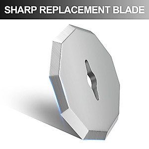 Blades Replacement Rotary Blades Compatible with Worx ZipSnip Cordless Electric Scissors, Fits RC2600K, RC2601, RC2602, WX080L, WX081