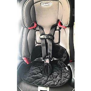 ReignDrop Piddle Pad Car Seat Protector for Toddler and Baby Potty Training – Waterproof Car Seat Pee Pad – Reusable Liner – Soft Velvet Exterior – Non-Slip Back – with Wash Bag – Machine Washable