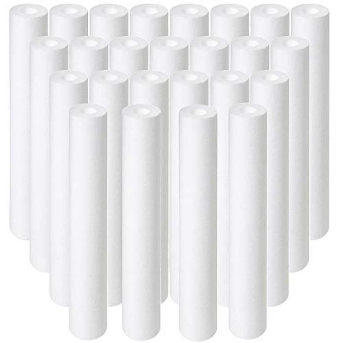 KleenWater 2.5 Inch x 40 Inch Sediment Water Filter Cartridge, set of 25 (5 Micron) Compatible with GE Veolia GX05-40, Suez Hytrex 1194923, Watts PWMB40M5, Pentek PD-5-40 and Hydronix SDC-25-4005