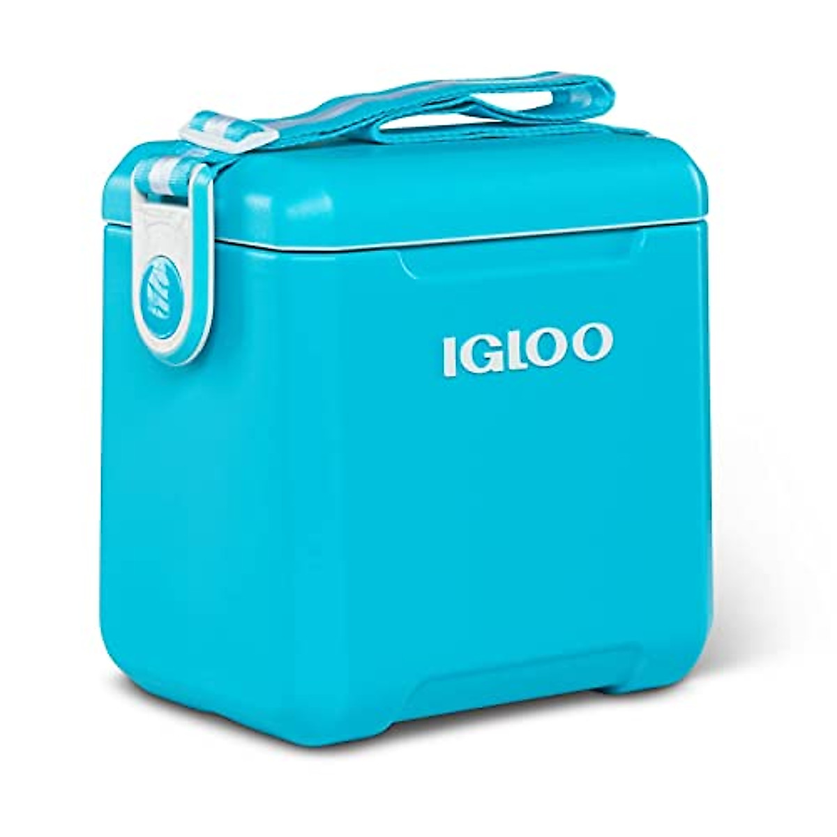 Igloo Turquoise 11 Qt Tag-A-Long Too Hardsided Strapped Cooler