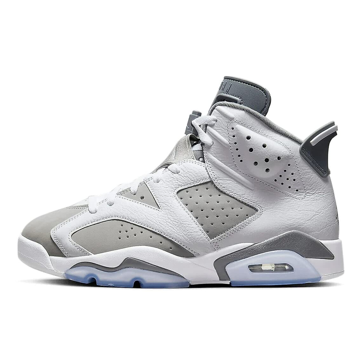 Nike Jordan Men's 6 Retro Cool Grey White/Medium Grey-Cool Grey (CT8529 100) - 9.5