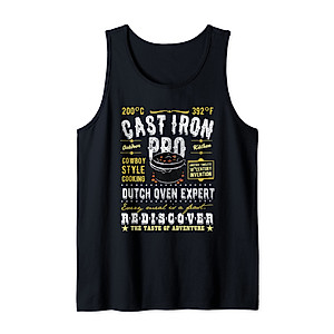 Dutch Oven Cast Iron Pro BBQ Dutch Oven Tank Top