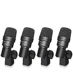 Behringer BC1200 Professional 7-Piece Drum Microphone Set for Studio and Live Applications, Black