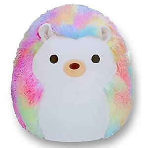 Squishmallows Rare 16-Inch Bowie The Hedgehog Fuzzamallow Plush - Add Bowie to Your Squad, Ultrasoft Stuffed Animal Large Plush Toy, Official Kellytoy Plush