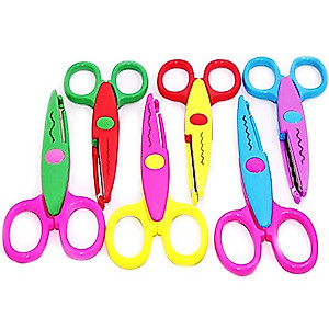 Set of 12, Craft Punch and Creative Scissors, findTop Scrapbooking Edging Scissors Paper Punch Set for Crafts, Scrapbooking, DIY Photo & Art Projects