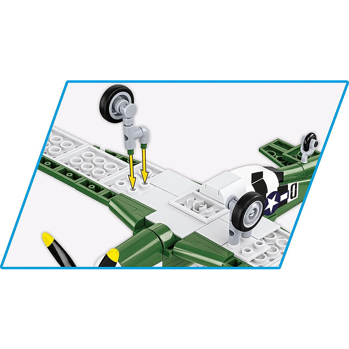 COBI Historical Collection North American P-51D Mustang Aircraft