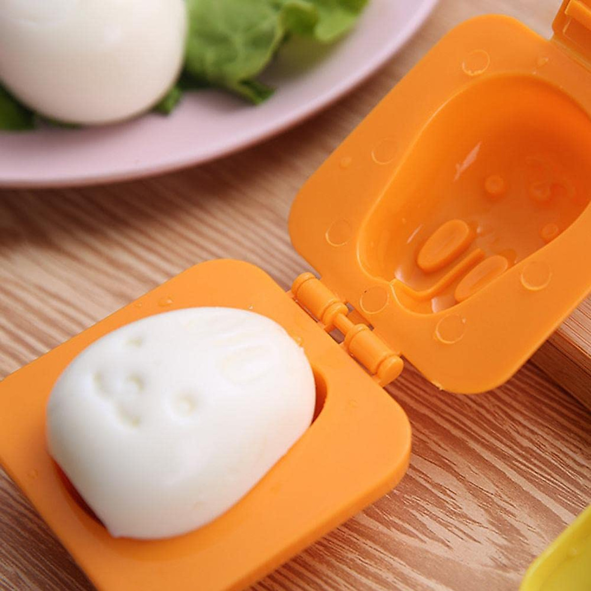 Boil Egg Mold,Egg Rice Mold Hard Boiled Egg Mold,3D Cartoon Egg Fish Car Heart Rabbit Shaper Bento Maker,Sushi Rice Mold Boiled Egg Maker,DIY Rice Ball Bento Mould Accessories for Sushi Making