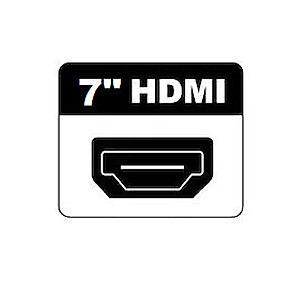 Xenarc Rugged 7" LCD Display Monitor HDMI VGA DVI Video Inputs 1024x600 Native Resolution, 16x9 Aspect Ratio 600NIT High Brightness Long Life LED Backlight Supports 10V DC ~ 35V DC - 700YH