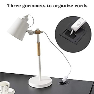 GOOD & GRACIOUS L-Shaped Gaming Desk, 60x55 Inch L Shape Desk, Corner Desk for Home Office, Modern Home Office Study Writing Workstation L Table, Easy Assembly, Black&Gray