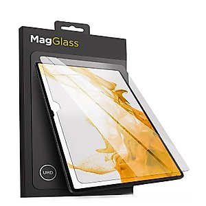 magglass Screen Protector for Samsung Galaxy Tab S8 Ultra and Tab S9 Ultra - High Clarity UHD Tempered Glass
