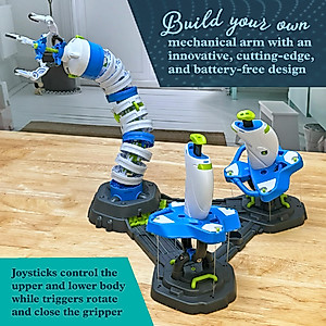 Thames & Kosmos Bionic Robotic Arm STEM Experiment Kit, Toy of The Year Finalist, Build a Mechanical Arm, No Batteries/Motors Required | Innovative System | Ages 10+ with Help, 14+ Independent Play