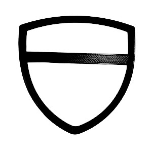 SHIELD KNIGHT GUARD PROTECTION MEDIEVAL TIMES OUTLINE COOKIE CUTTER MADE IN USA PR3175