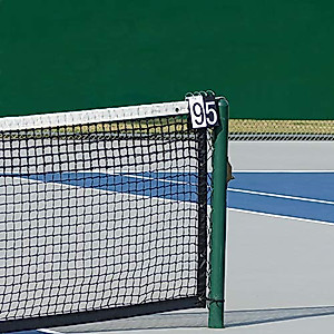 Get Out! Over Net Portable Tennis Game Score Keeper, Numbered Score Board Cards Tracker 0-9 Flip Scorecard Scorekeeper