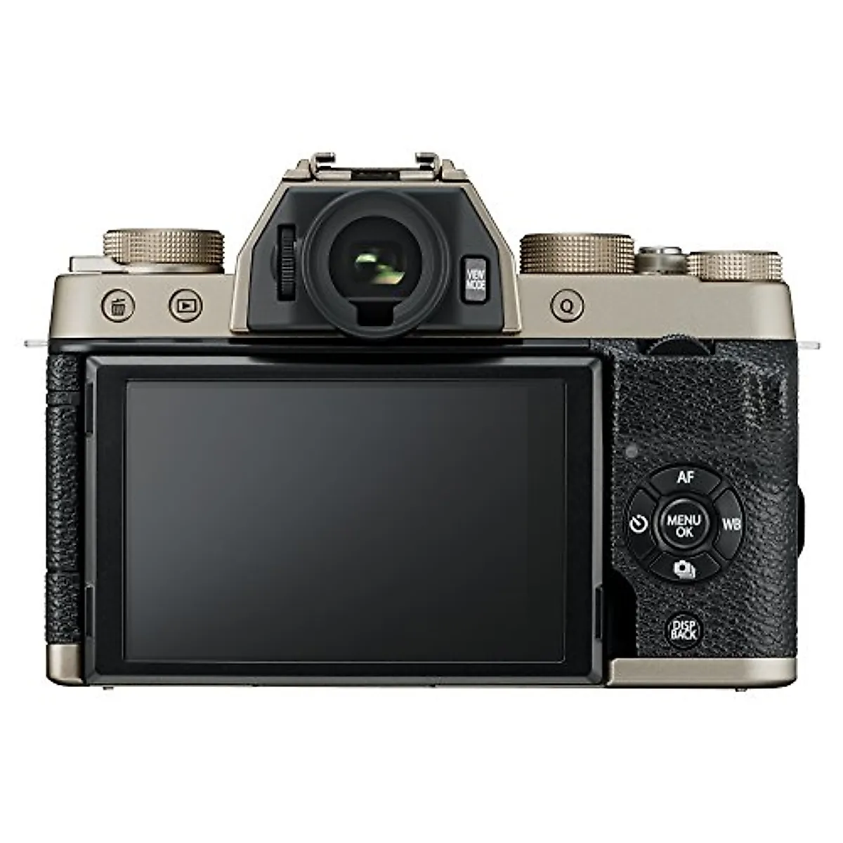 Fujifilm X-T100 Mirrorless Digital Camera, Champagne Gold (Body Only)
