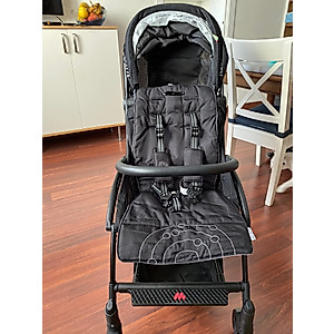 NW Bumper Bars for Maclaren Atom Style Set Stroller, Baby Stroller Accessories PU Armrest Adjustable Type