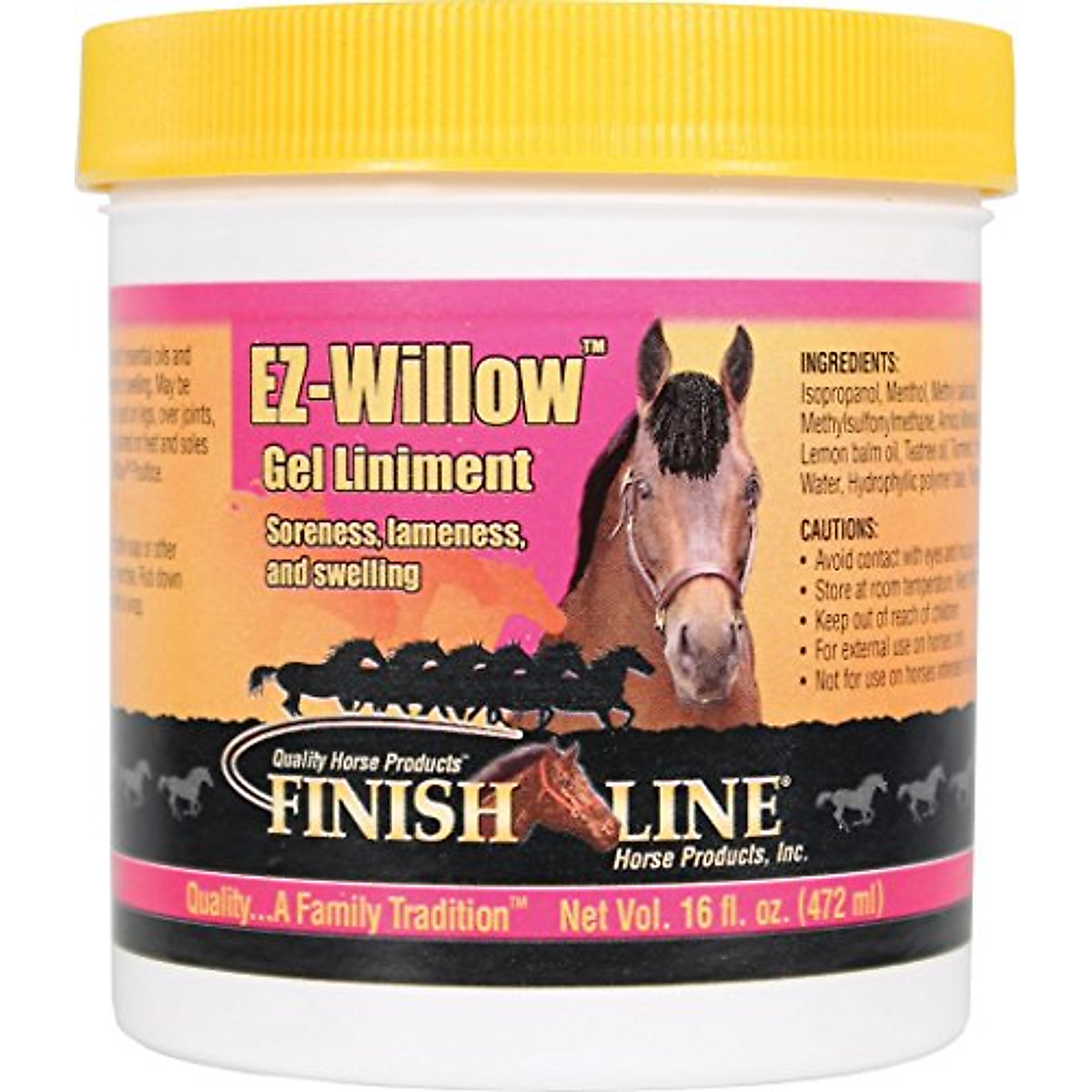 129100 EZ-Willow Gel Liniment, 16 oz